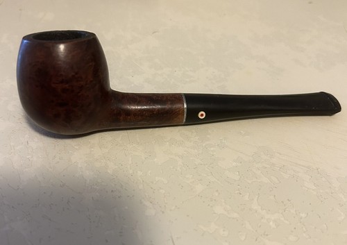 Vintage Pipemaker Imported Briar white red dot Smooth Estate Pipe | eBay
