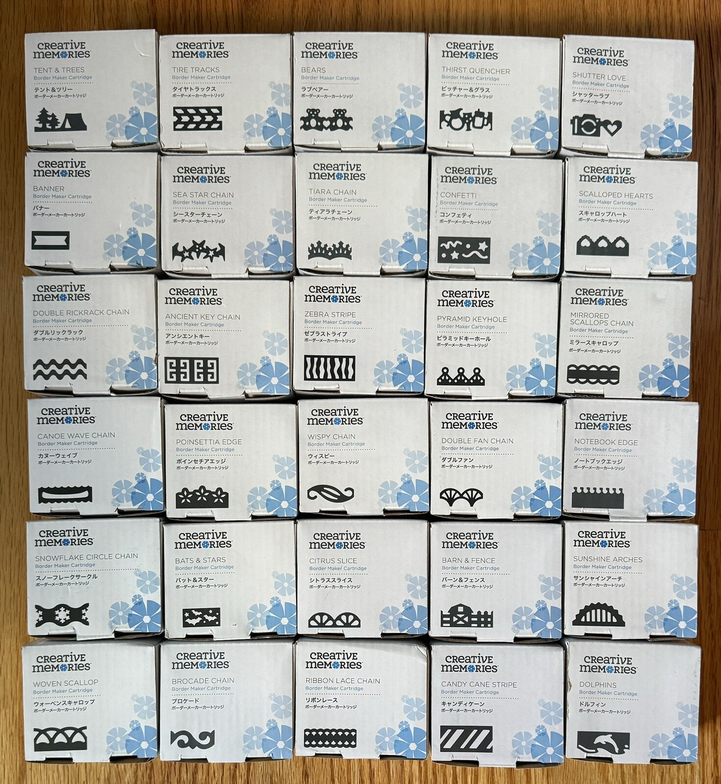 Lot of 2 Creative Memories Border Maker Punch Cartridges BMC New - You ...