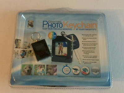 Innovage Digital Photo Keychain 8mb 60 color photos 1.4" LCD Color ...