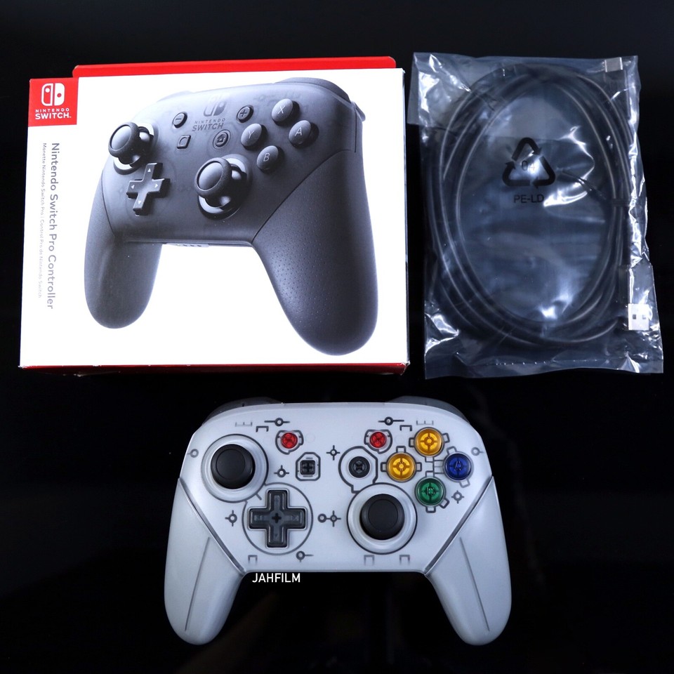 Custom Nintendo Switch Pro N64 Controller + Official Nintendo N64 ...