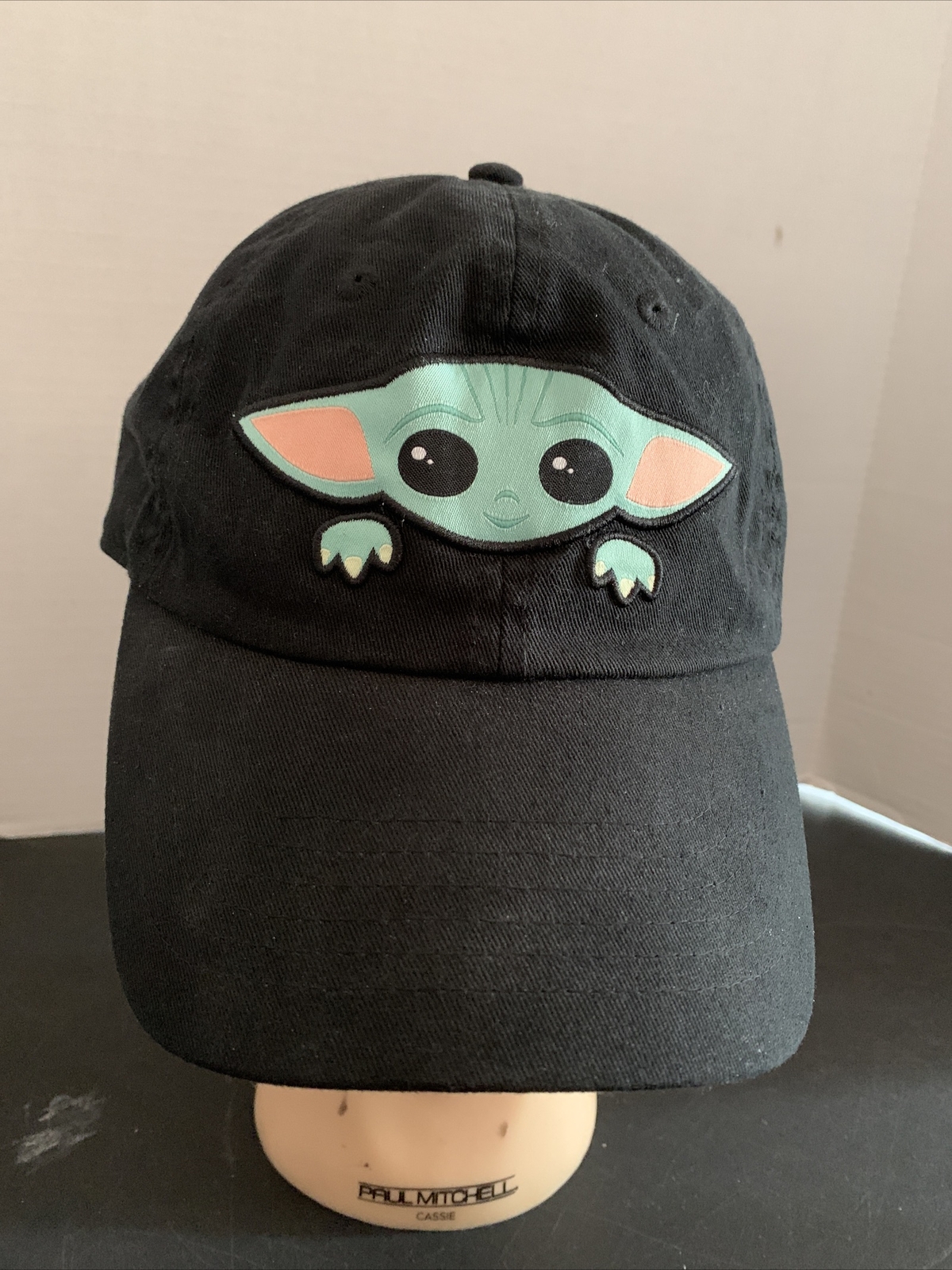 Grogu Star Wars Mandalorian Baby Yoda Hat Black OSFM | eBay