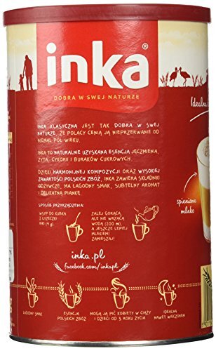 Inka 2 Cans of Instant Grain Coffee Drink 7oz Each | eBay