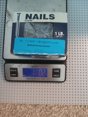 Fastner's Unlimited General Construction Finish Nails 5d 1-3/4 in ...