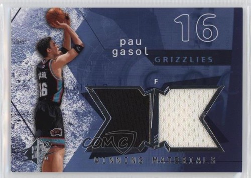 2004-05 SPx Winning Materials Pau Gasol #WM-PG HOF | eBay