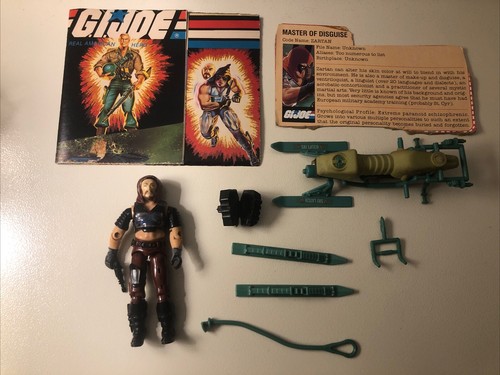 GI Joe Zartan & Swamp Skier Chameleon - 1984 - Mostly Complete | eBay