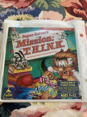 SUPER SOLVERS MISSION T.H.I.N.K. THINK +1Clk Windows 10 8 7 Vista XP ...