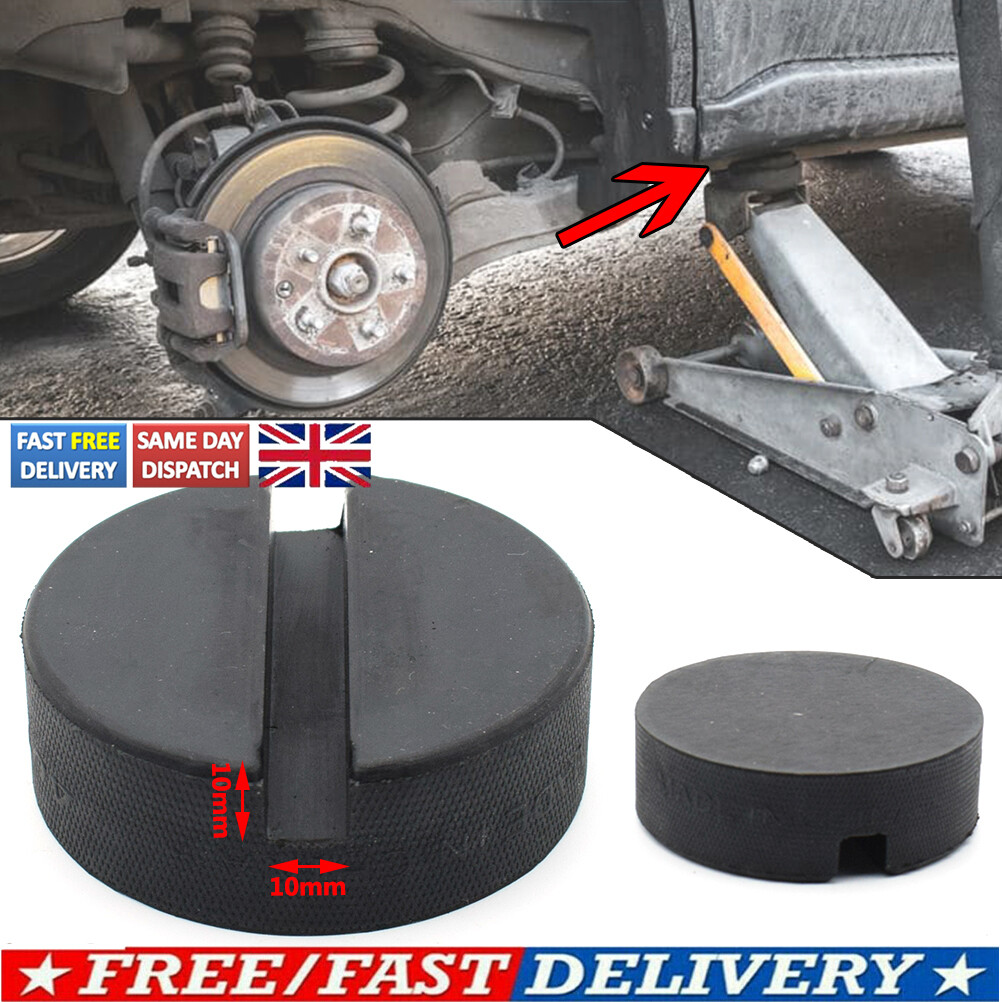 UK Trolley Jack Pad Pinch Weld Floor Jacking Lifting Rubber Puck ...