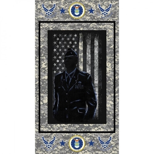 Military United States Air Force Armed Service 24x44 Cotton Fabric ...