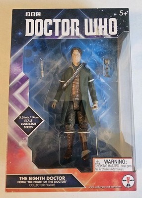 Doctor Who Collector 5.5 inch Eighth Doctor action figure 'Night of The ...