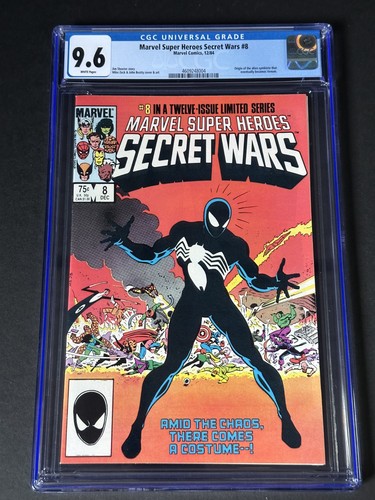 Marvel Super Heroes Secret Wars #8 1984 Newsstand Edition Venom Origin ...