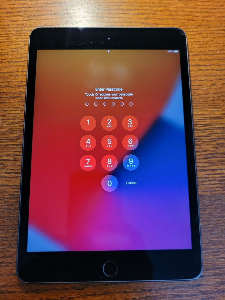 Apple iPad Mini 5th Generation A2126 64GB Wi-Fi + CELLULAR 7.9in PLEASE ...