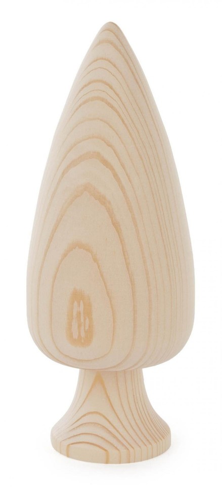 Solid Wood Tree with Trunk, Conical, Natural WxHxD 60x170x60mm NEW ...