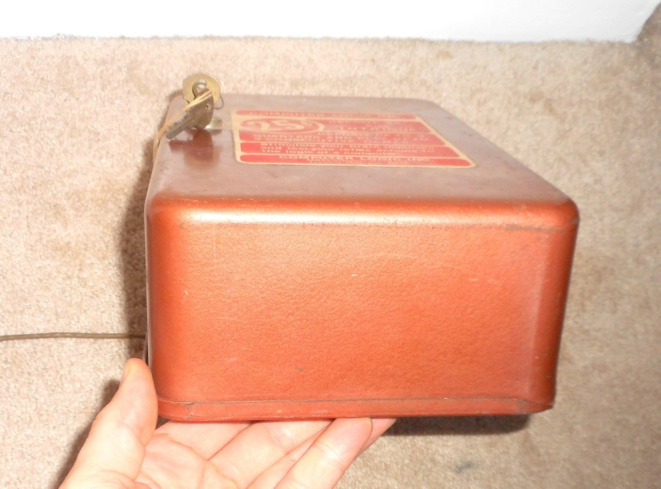 VINTAGE COMPUTER LOGIC INC 25 CENT ARCADE KIDDIE RIDE COIN BOX UNIT w ...