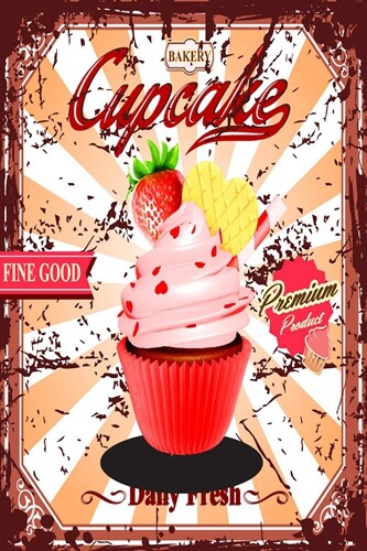 Vintage Bakery Poster