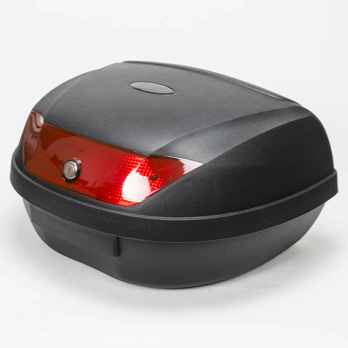 56L XXL Universal Motorcycle Top Box 2 Helmets Rear Luggage Storage ...