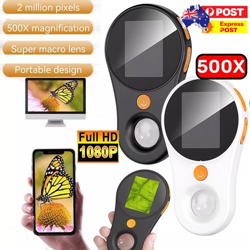 Macro Digital Microscope Fixed Focus, Portable Handheld Magnifying ...