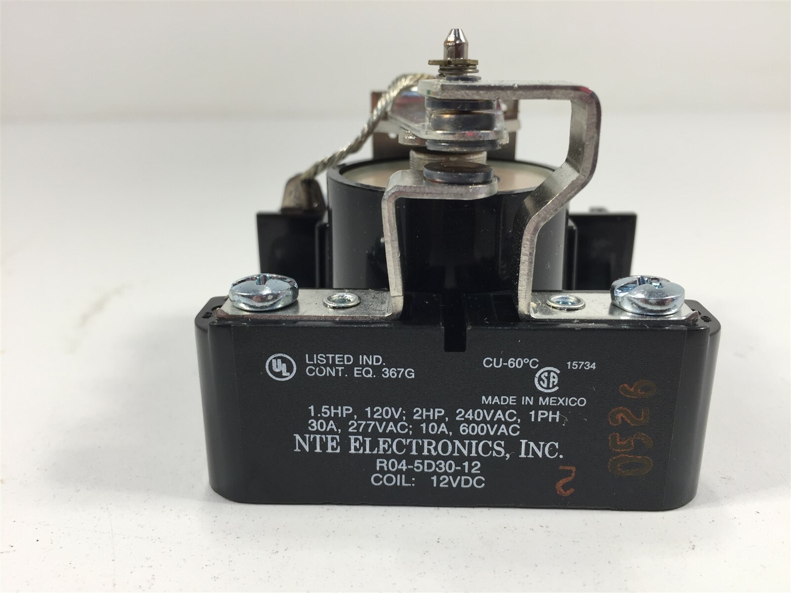 NTE R04-5D30-12 Open Frame Power Relay SPDT 30A 12V Coil | eBay