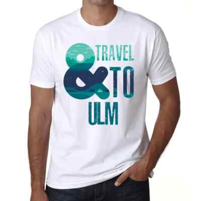 Herren Grafik T-Shirt Und reisen Sie nach ulm – And Travel To Ulm | eBay.de