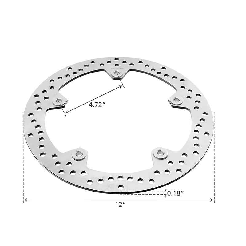Front Brake Disc Rotors Fit For BMW R1250GS R1200GS 2013-2020 2014 2015 ...