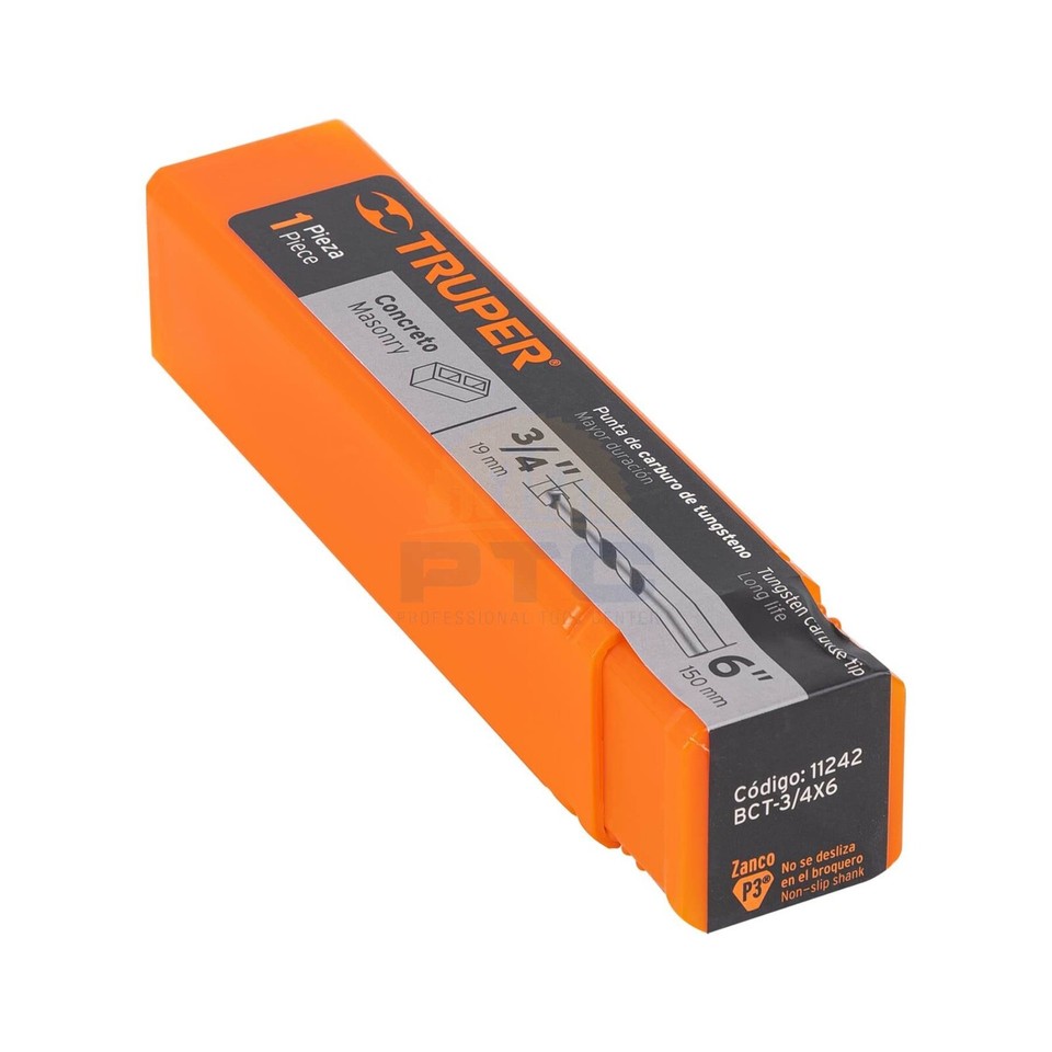 Truper BCT-3/4X6 3/4 x 6" concrete bit | eBay