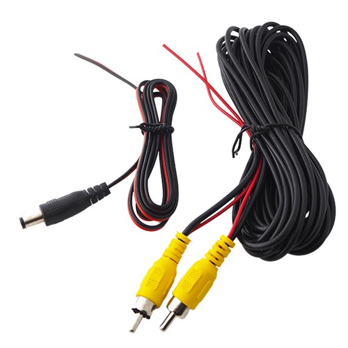 RCA Cable Car Audio 6/10m Car Reversing Rear View Parking Backup Camera ...