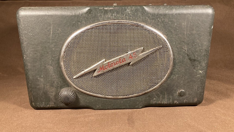 Motorola 45 Tube Car Radio 1930's Era Super Rare! Galvin HAM Police ...