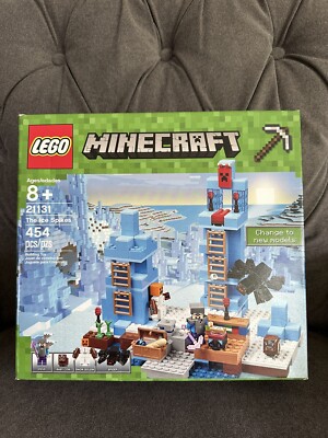 Lego 21131 Minecraft THE ICE SPIKES - NEW & FACTORY SEALED | eBay