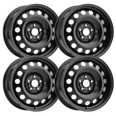 (Set-4) Vision SW60 16x6.5 5x105 39mm black Wheels Rims 16 Inch | eBay
