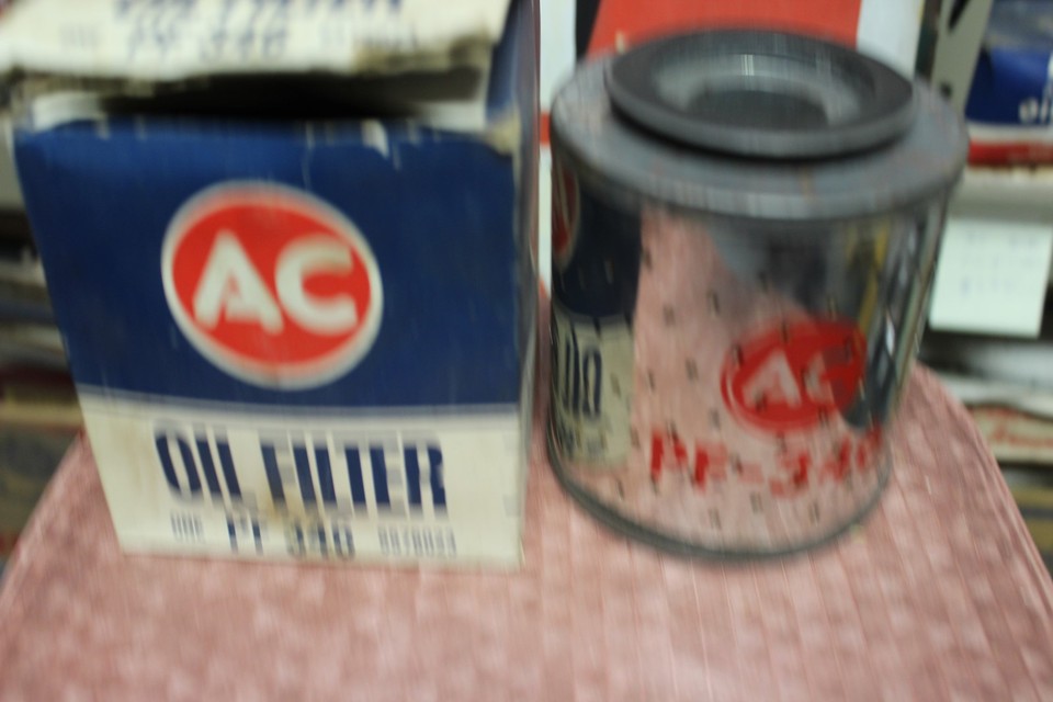 VINTAGE NOS & NORS AC DELCO PF346 5576023 OIL FILTER IHC 4 & 6 SCOUT ...