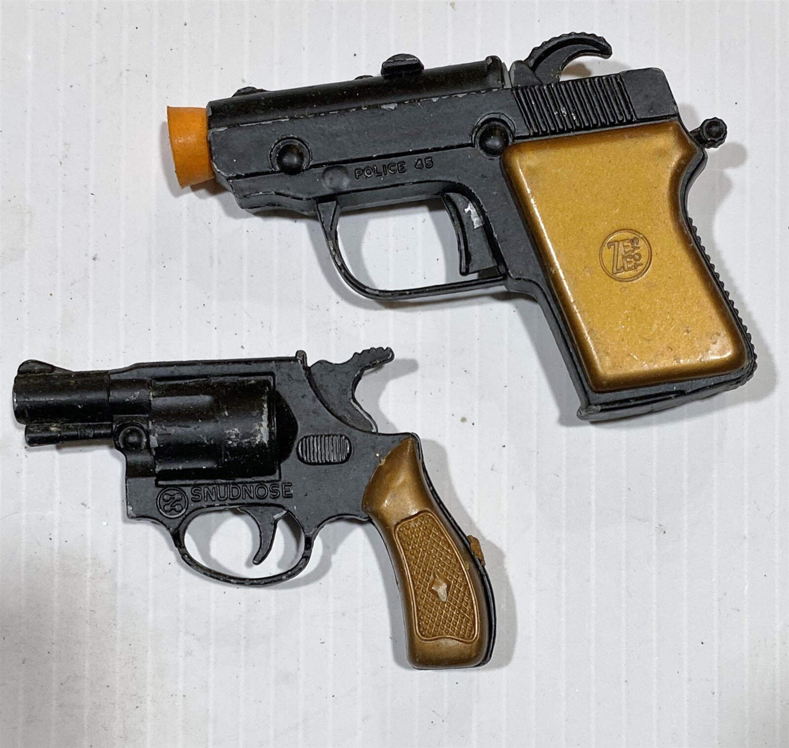 % VINTAGE DIECAST CAP GUN COLLECTION 3 INCHES LONG LOT-51 | eBay