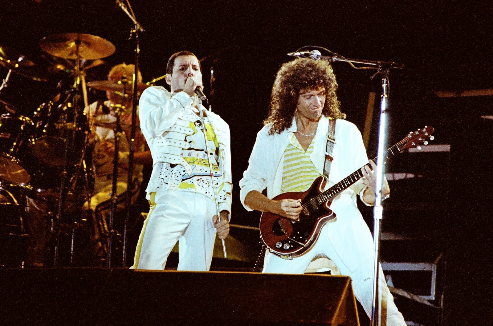 QUEEN in concert Knebworth 1986, 60 PHOTOS! Freddie's final UK gig ...