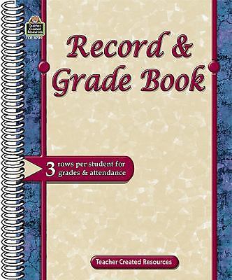Record and Grade Book by Teacher Created Resources Staff (2007, Trade ...