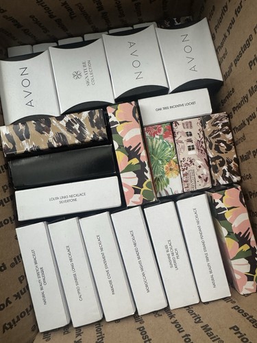 5+lbs Avon NOS In Boxes Gold/Silver Tone Jewelry Lot Resale Untested | eBay