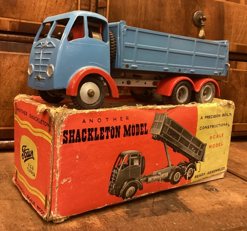 Vintage Shackleton Model Foden FG6 Tipper Mechanical toy in original ...