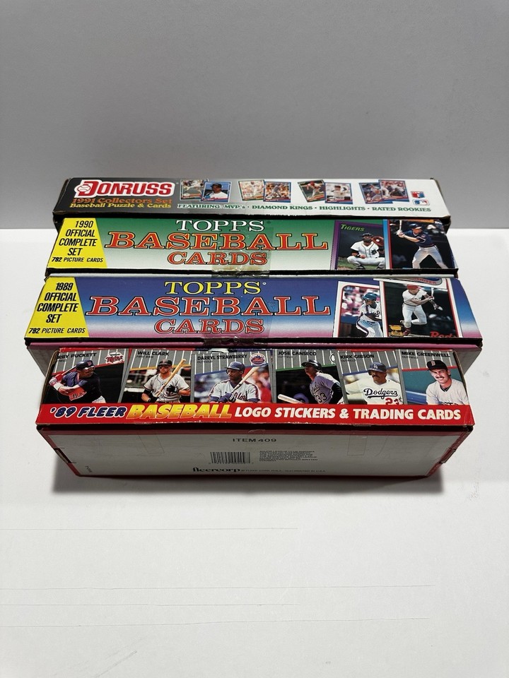 Vintage Baseball Card Collection Lot ~ Full Sets | eBay