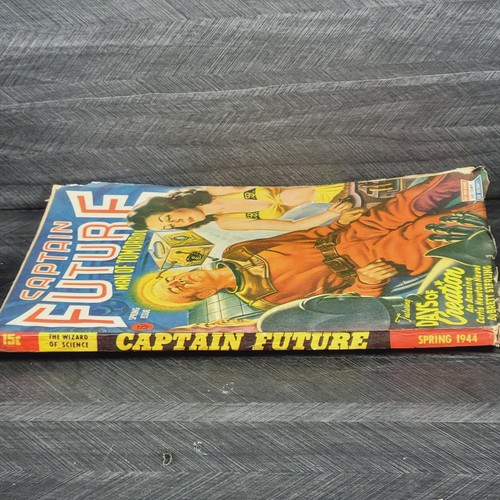 Captain Future Spring 1944 Pulp Magazine Vol. 6 #2 VG Last Issue | eBay