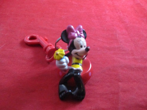 Minnie Mouse in Inner Tube Walt Disney Retro Backpack Keychain Clip | eBay