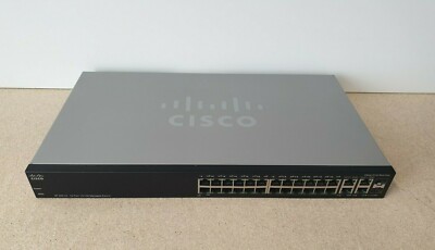 Cisco SF300-24 - 24-Port 10/100 Managed Switch - SRW224G4-K9-EU | eBay