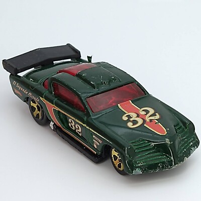 El Segundo Missile Hot Wheels At-A-Tude Attitude Green Car #32 Malaysia ...