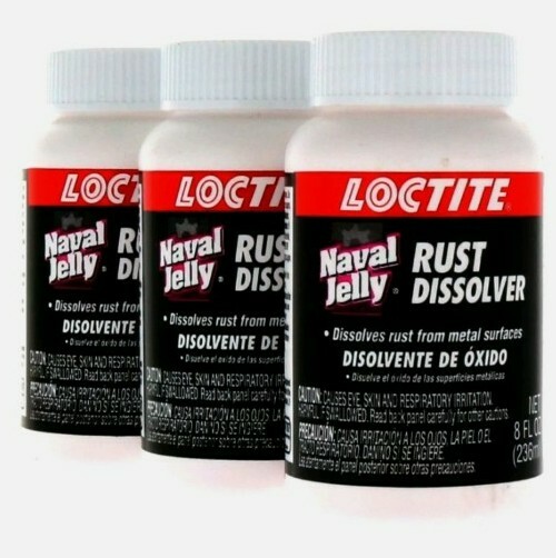 3 Bottles Loctite Naval Jelly Gel Rust Dissolver 8oz | eBay