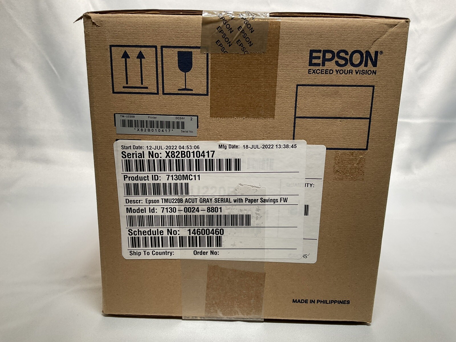 Comprar EPSON TM U220B 663 M188B Kitchen Bar POS Rece... en USA desde ...