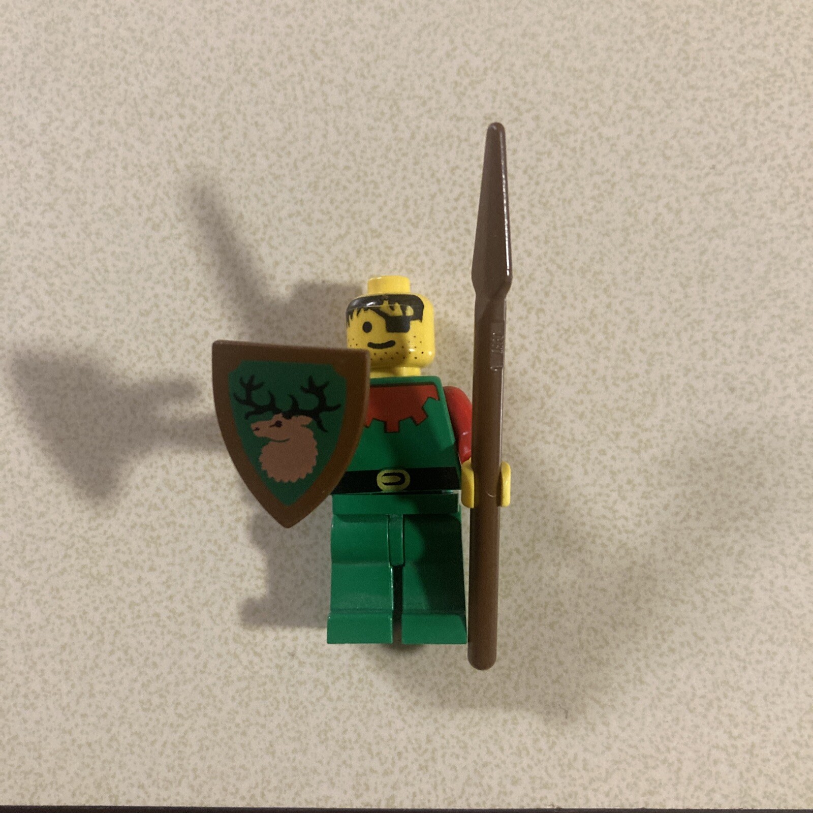 Genuine LEGO Castle Minifigure Shield Forestmen Deer Head Pattern ...