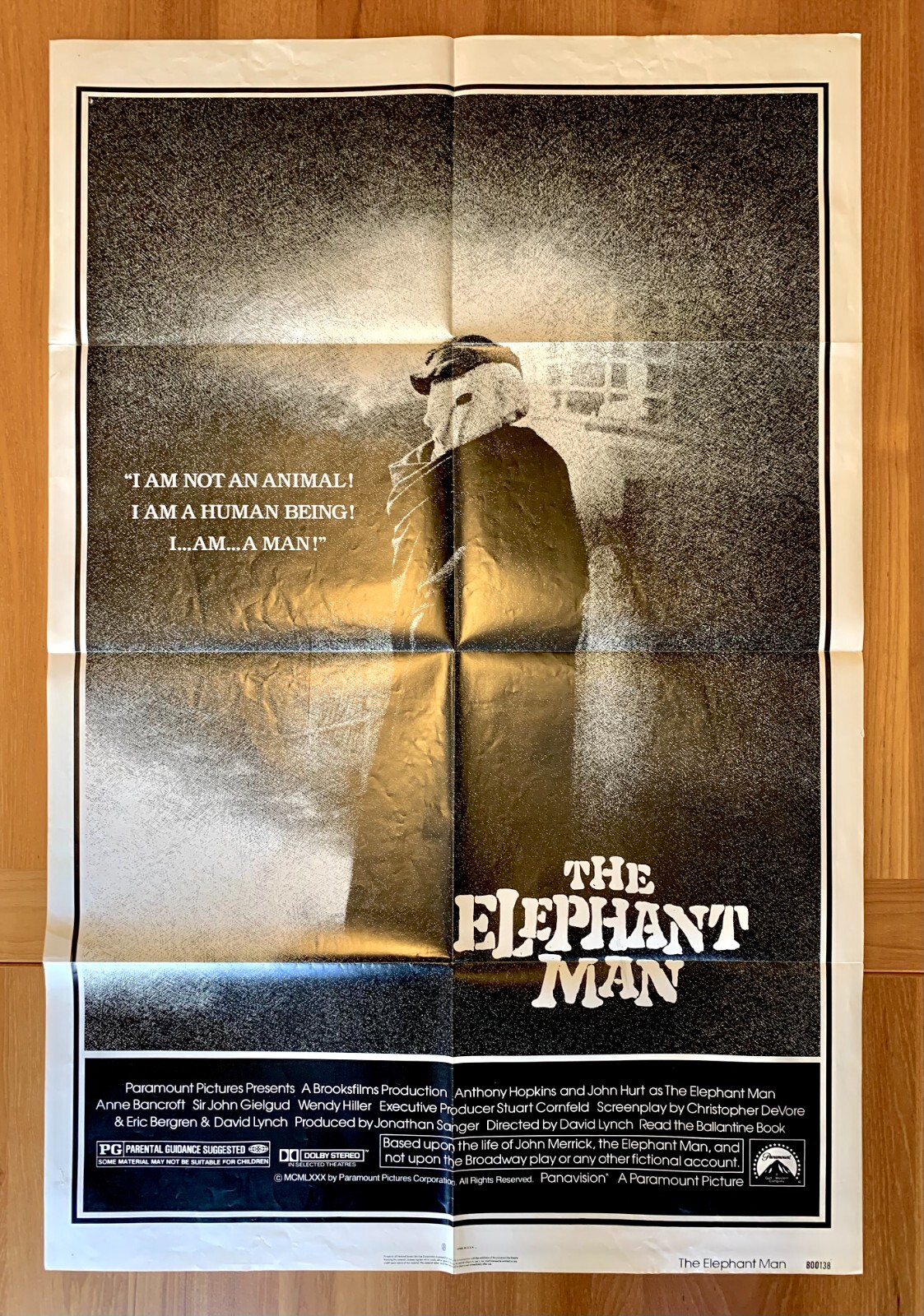 The Elephant Man Movie Poster