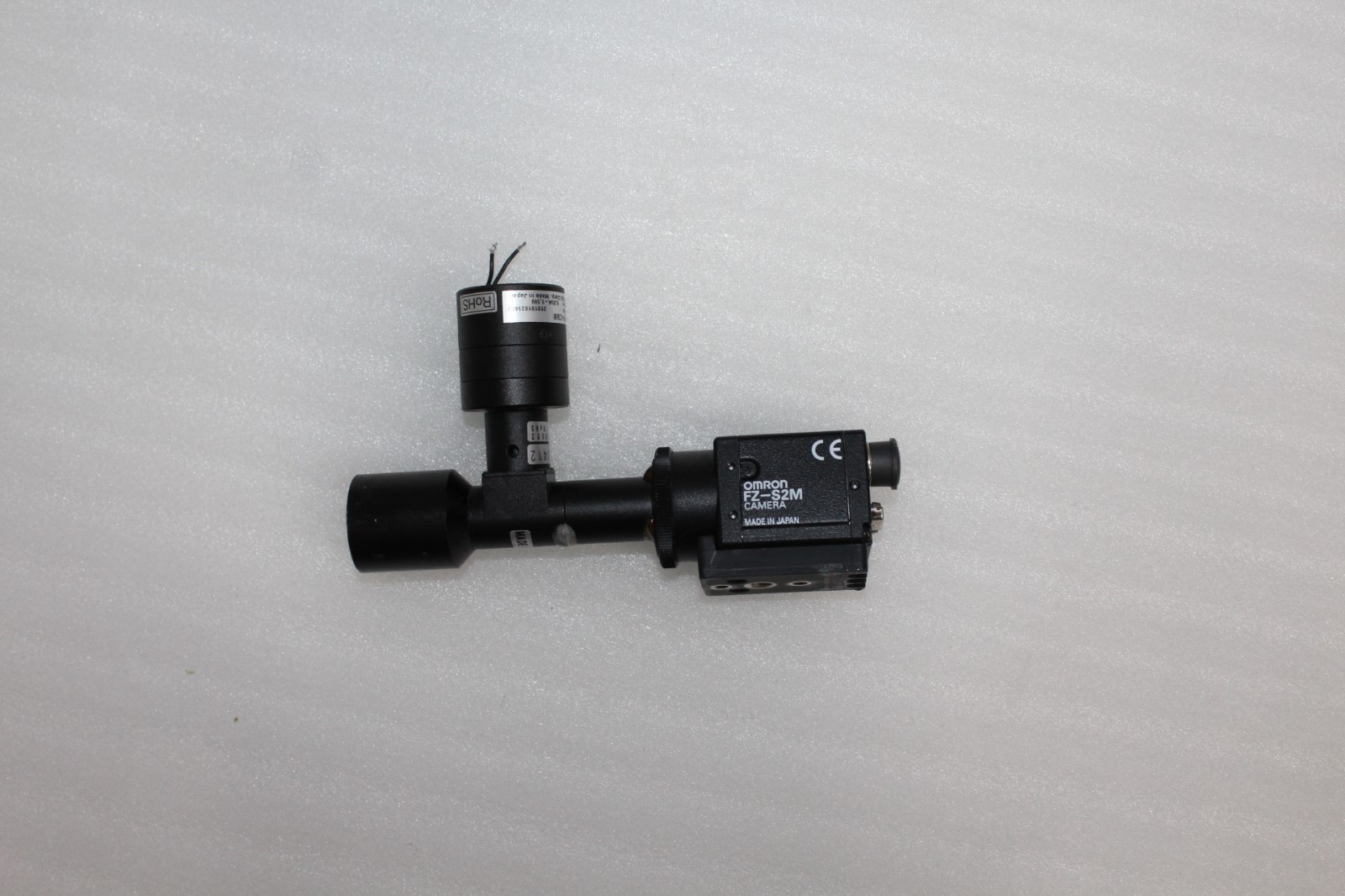 Omron FZ-S2M Industril CCD Camera & Moritex 1-HR65 Lens & MCEP-CB8 | eBay