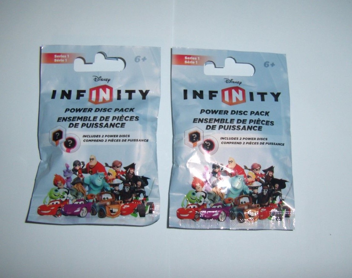 Lot of 2 DISNEY INFINITY Power Disc Packs Series 1 Unopened Free Shipping 2.0 | eBay