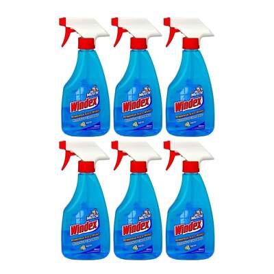 Windex Cleaner Spray Bottle - Fresh (Blue), 500ml (Pack of 6) | eBay