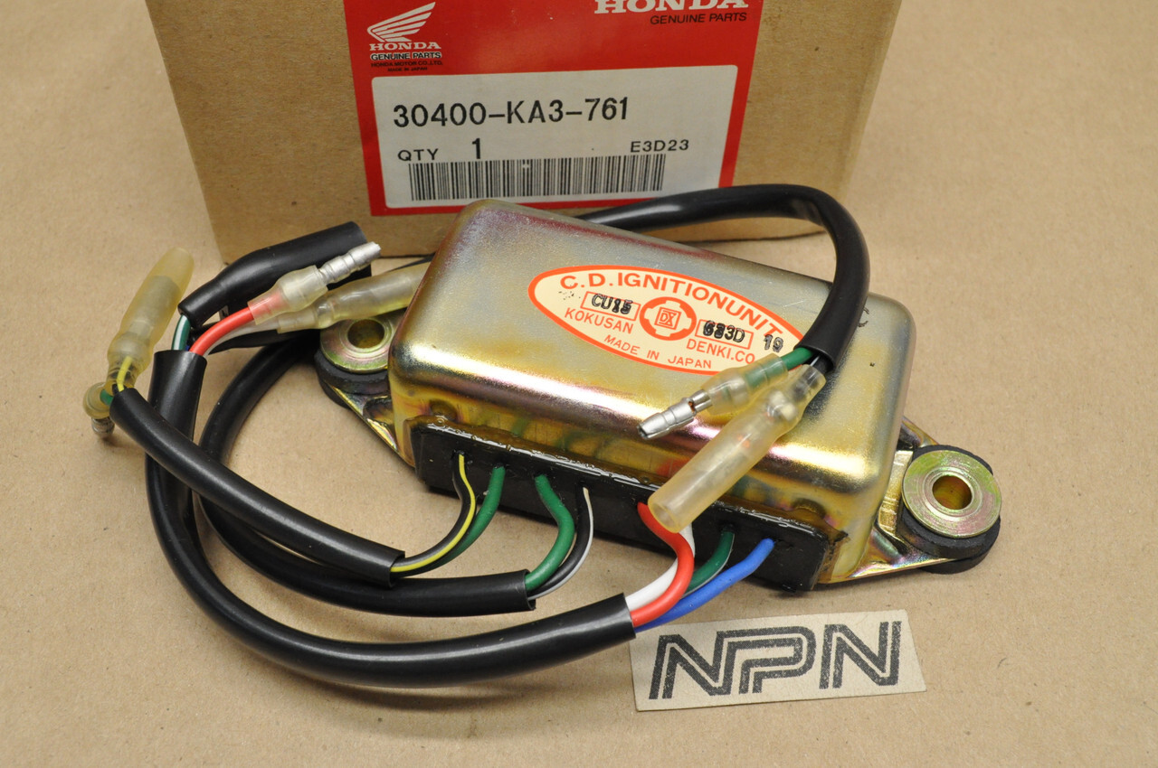 NOS Honda 1985 CR125 R Kokusan CDI Ignition Control Module 30400-KA3 ...