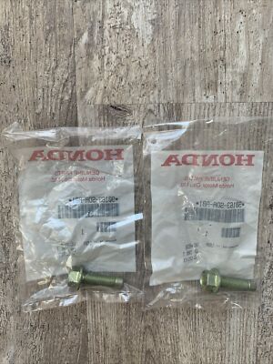 2 OEM Genuine Honda Bolts. Part# 90163-SDA-A01. | eBay