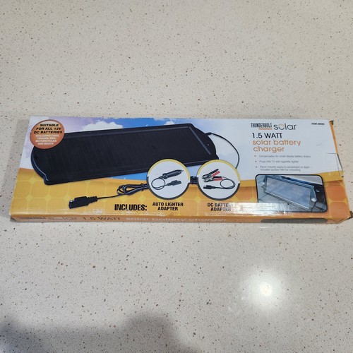 Thunderbolt Magnum Solar 1.5 Watt Solar Battery Charger Suitable For ...