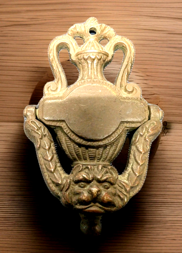Antique Victorian Grotesque Brass Door Knocker | eBay
